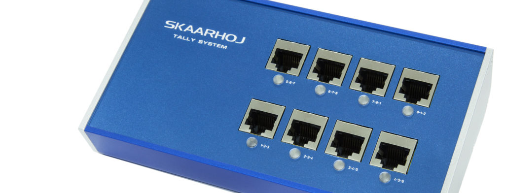 Skaarhoj Tally Box + 5 x Tally Lights Bundle - Mediability