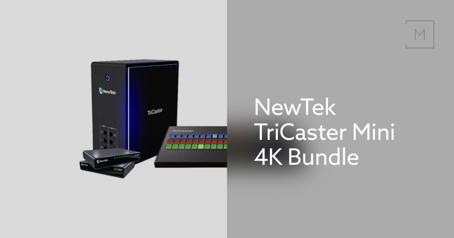 Vizrt TriCaster Mini 4K Bundle - Mediability