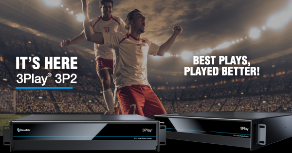 Vizrt 3Play 3P2 replay system med kontrollpanel - Mediability