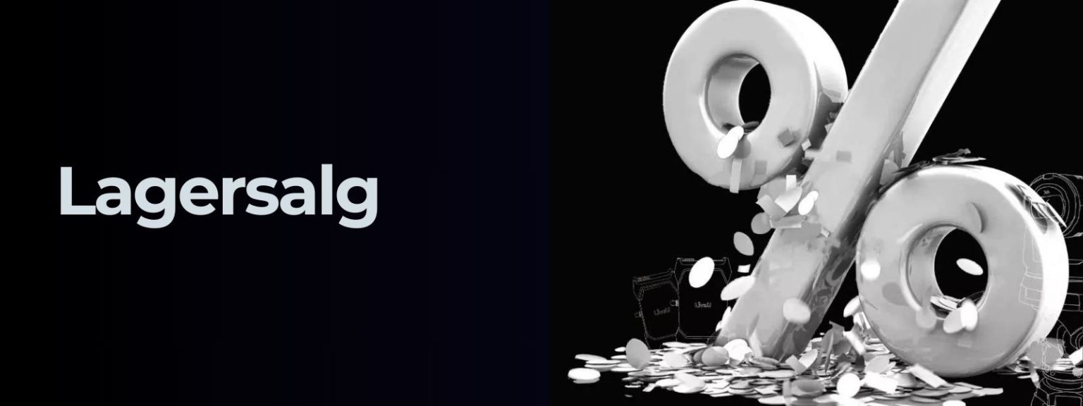 Gjør et kupp fra vårt lagersalg